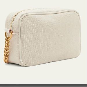 Balmain | Bags | Balmain B Army Pink White Canvas Camera Crossbody ...